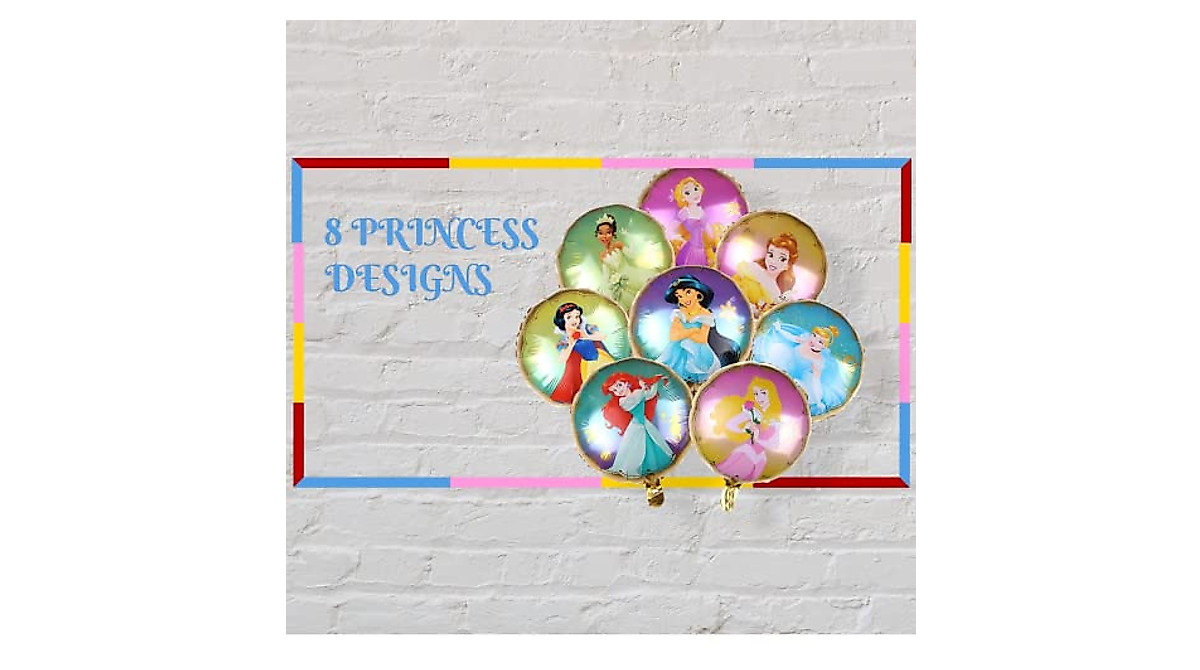 Disney Princess Balloons Set - Perfect for Magical Birthdays