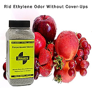 SMELLEZE Natural Ethylene Absorbent Granules – 4 mm: 2 lb. Bottle
