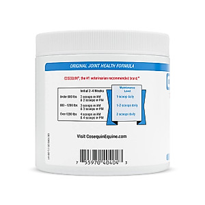 Nutramax Cosequin Original Joint Health Supplement for Horses - Powder with Glucosamine and Chondroitin, 280 Grams