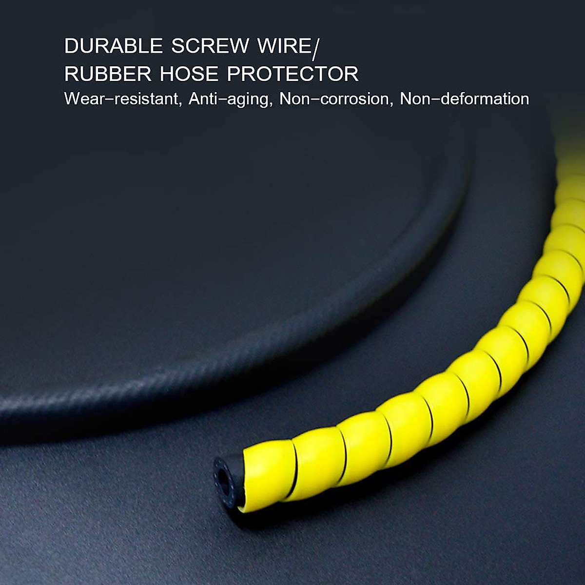 Dog and Cat Cord Protector 32.8ft Wire Protector Sleeve Covers for Cord Protects Your Pets from Chewing Through Insulated Cables 5 PCS/Pack 32.8ft in Total 10mm Width by FUNZON