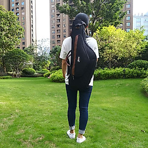 Xinlinke Tenor Saxophone Case Lightweight Soft Padded Bb Sax Gig Bag with Backpack Straps