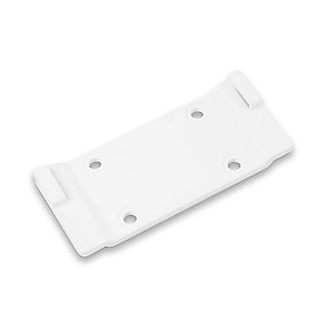 GL.iNet WiFi Router Holder Wall Mount with Screws, Compatible with Convexa GL-B1300 and GL-S1300 Home Wireless Gateway, Networking Device Bracket, Easy to Install (White)