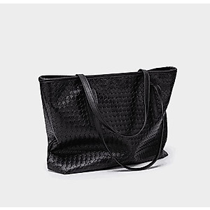 Engawos Fashion Woven Bag Shopper Bag Travel Handbags and Purses Women Tote Bag