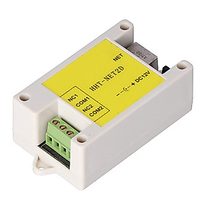 IP Network Relay Module Upgraded 2 Channel Internet Watchdog Remote Control Modules Network Controller HHT-NET2D DC12V -40 to +85 Degrees