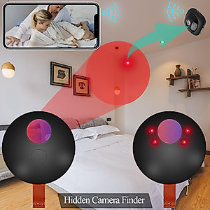 KAXYUYA Hidden Camera Detectors, Bug Listening Devices Scanner Professional Multi-Function Safeguard Your Travel, Protect Your Privacy in All aspects for Hotels, Travels, Cars, Offices