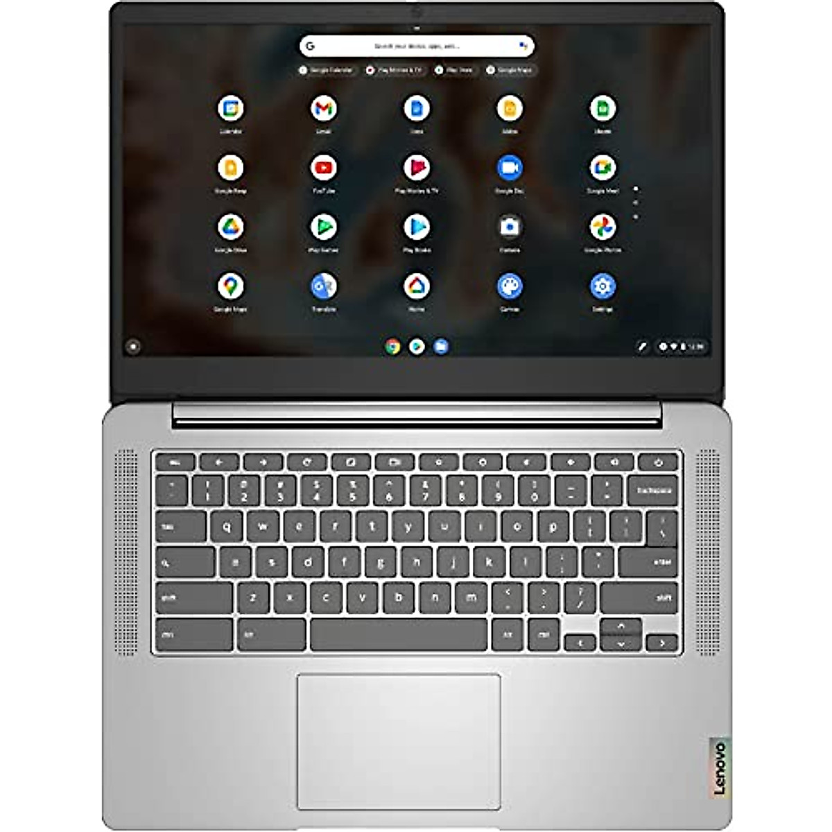 2021 Flagship Lenovo Chromebook 14" FHD Laptop Computer for Business Student, Octa-Core MediaTek MT8183 Upto 2GHz, 4GB RAM, 64GB eMMC,802.11ac WiFi,Webcam, 10 Hours Battery, Chrome OS +Marxsol Cables