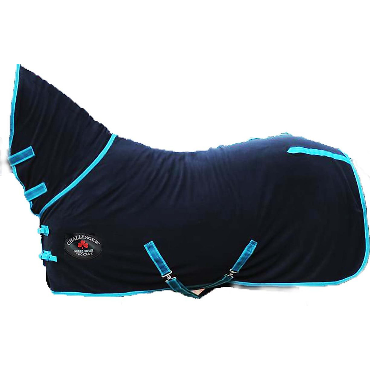 CHALLENGER 72" Horse Sheet Polar Fleece Cooler Exercise Blanket Wicks Moisture 4384