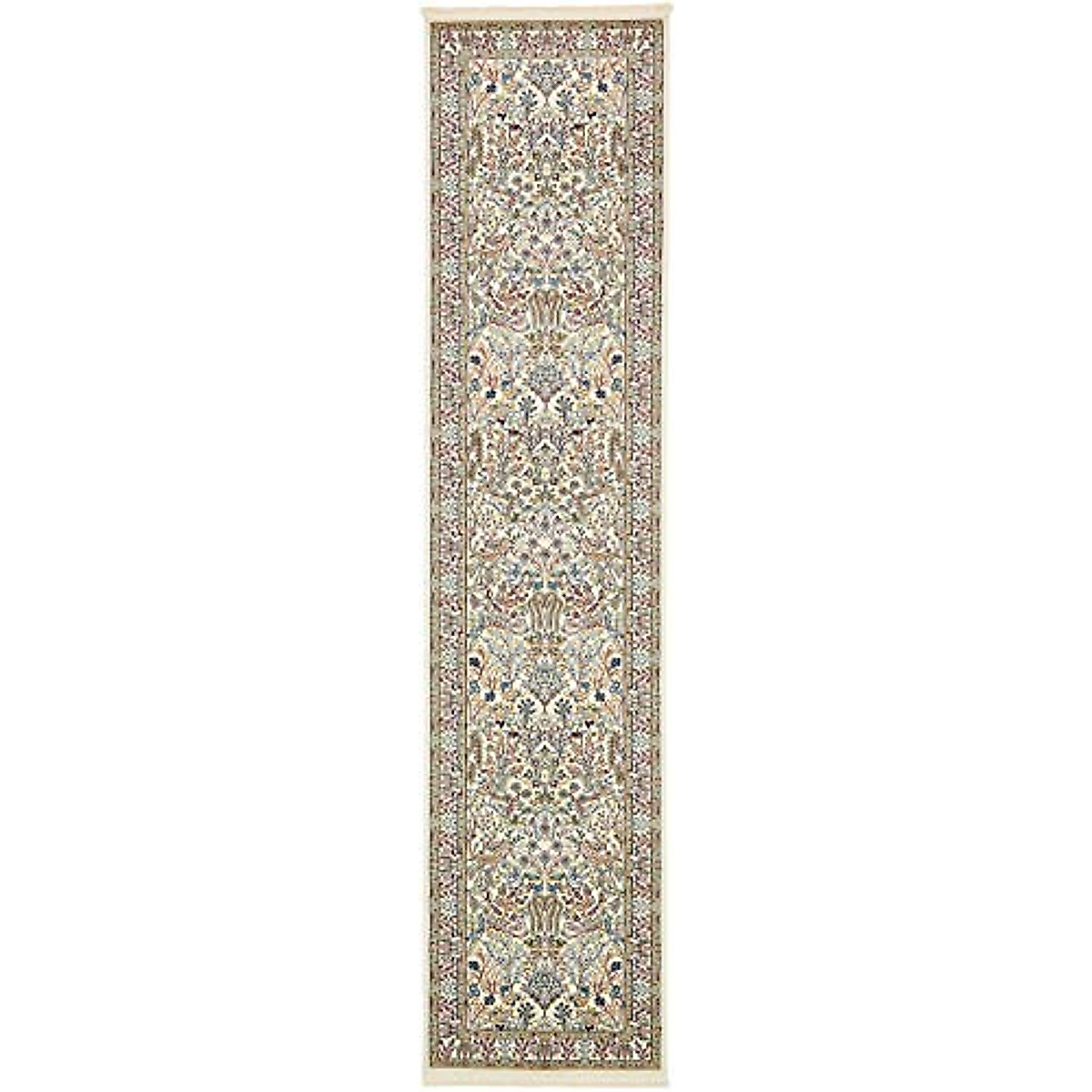 Unique Loom Narenj Collection Area Rug - Bristol (3' x 13' 1" Runner, Ivory/ Beige)