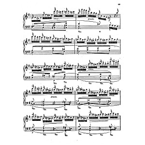 12 Etudes caracteristiques, Op.2 for Piano by Adolf von Henselt (Schirmer) [ReImaged Loose Leaf Facsimile Edition 2019.]