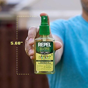 Repel Lemon Eucalyptus Natural Mosquito Repellent, 4-Ounce Pump Spray, 1 count