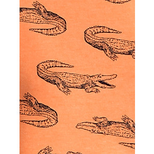 Simple Joys by Carter's Toddler Boys' Tank Tops, Pack of 3, Blue/Orange/Grey, Stripe/Alligator, 3T