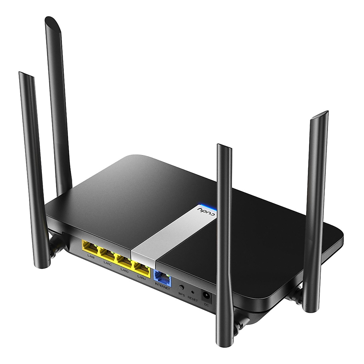 Cudy New AX 1800Mbps WiFi 6 Mesh Router, AX1800 2.4G 5G Gigabit Wireless Internet Router for Home and Office, Gaming, VPN Router, OpenWRT, OpenVPN, Long Range, X6