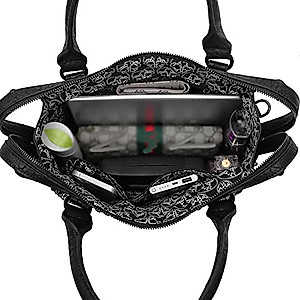 Downupdown Punk Skull Black Rivet Shoulder Bag Women Purse Casual Handbag