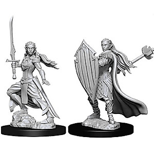 NECA D&d Nolzur's Marvelous Miniatures - Elf Female Wizard