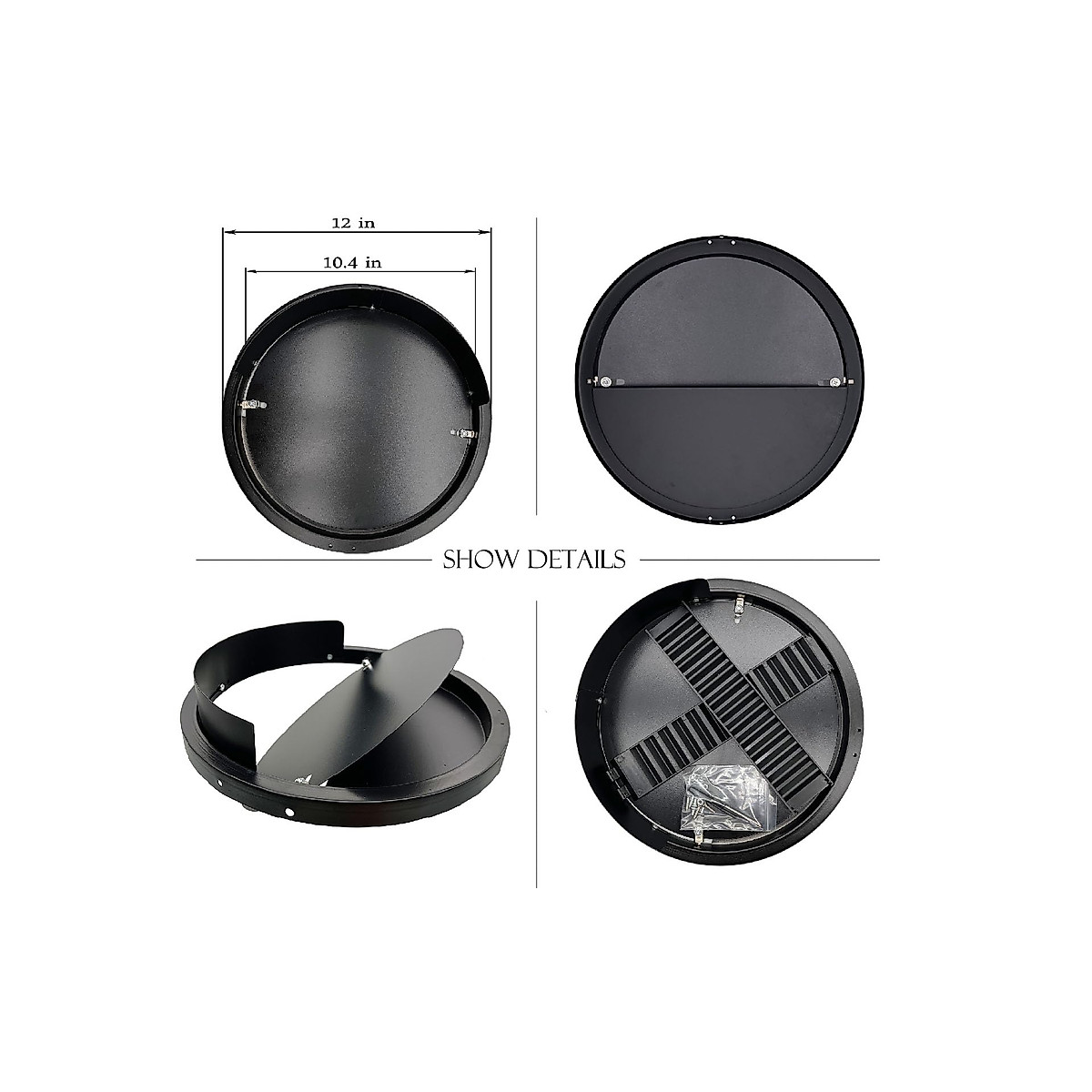 Bucket Lid Mouse Trap Metal 5 Gallon Bucket lid,Strong Metal Material That Cannot be Bitten, auto Reset, Repeat Catch, Indoor Outdoor, (2pack)