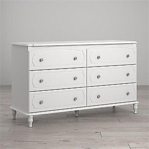 Little Seeds Rowan Valley Laren 6 Drawer Dresser, White