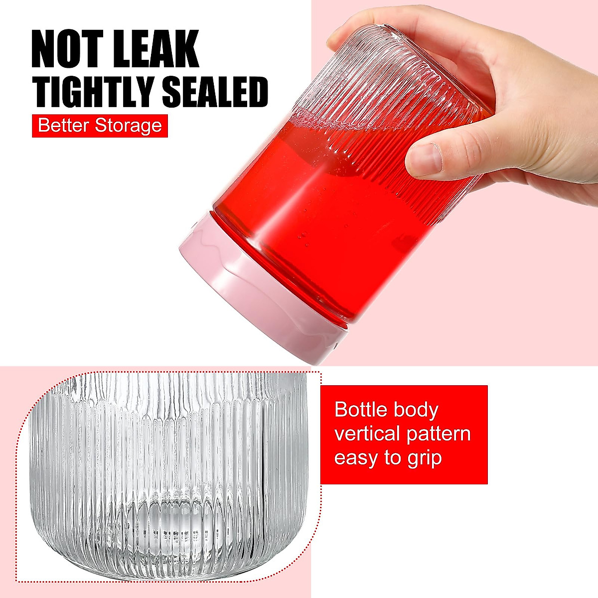 Dandat 6 Pcs Overnight Oats Container with Lid Overnight Oats Jars Glass Airtight Mason Jars Colorful Overnight Oatmeal Storage Container Fresh and Long Lasting for Milk Cereal (16.9 oz)