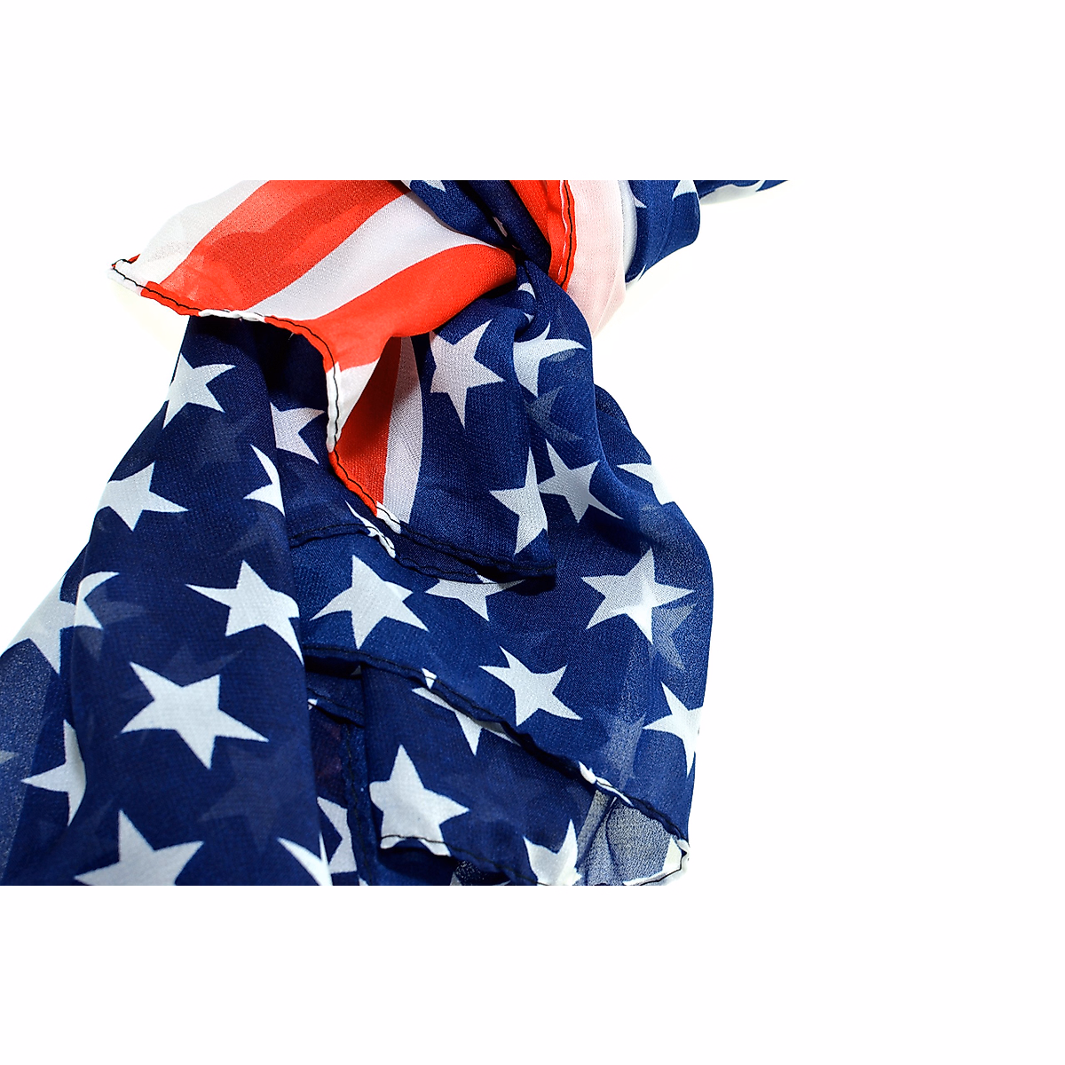 REINDEAR Premium American Flag Scarf 7 Styles(Chiffon)