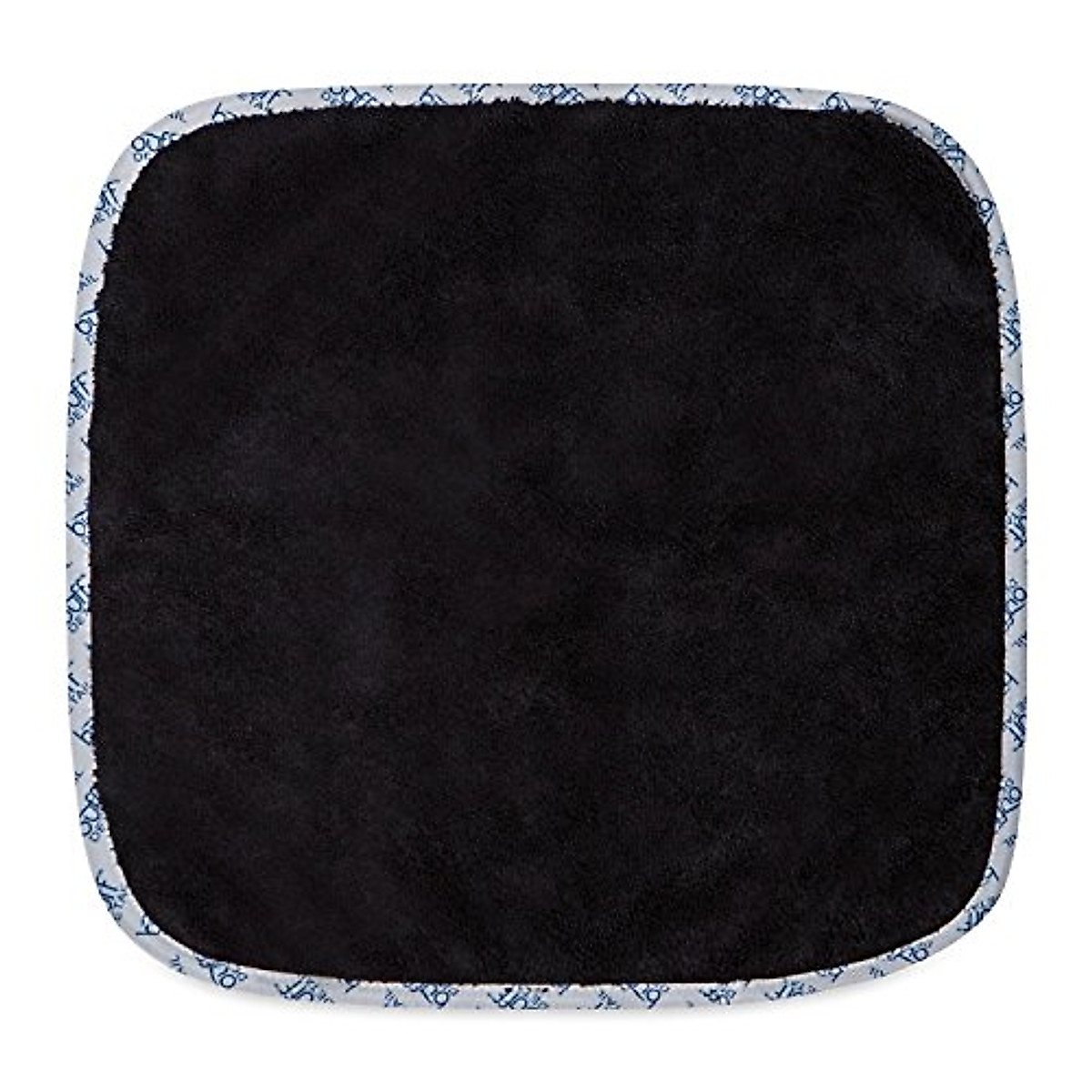 MW Pro Microfiber Car Towels (16"x 16") | 400 GSM | 80/20 Blend | Tagless | Soft Satin Piped Edges | All-Purpose Auto Detailing - Wax, Buff, Polish, Wash, Dry | 6 Pack (Black)