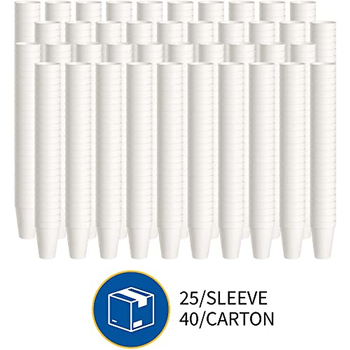 Genuine Joe 58554 Foam Cups, 16 oz., 500/CT, White