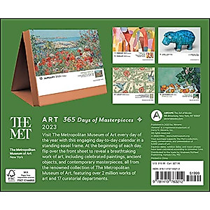 Art: 365 Days of Masterpieces 2023 Day-to-Day Calendar