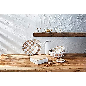 Mud Pie Stoneware Spoon Rest Set; Rest_" X 5" | Spoon 12"