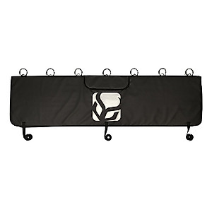 Demon Tailgate Pad for Mountain Bikes with Tool Pocket for Mechanic Tools/Tailgate Cover with Secure Bike Frame Straps (Large (60" wide) for full size pickups)