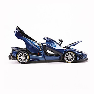HTLNUZD 1/18 2023 FXXKevo Static Alloy Luxury Sports Car for Ferrari Die Cast Model Collectible Gift
