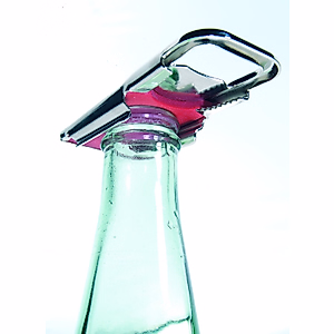 Westmark Germany Hermetus Steel 3-in-1 Resealer Beer Bottle Opener