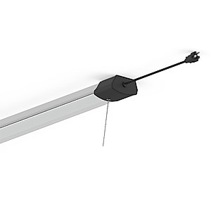Metalux SHP 4 ft. 96-Watt Equivalent, Integrated LED, White Shop Light, 5000 Lumens, 4000K CCT