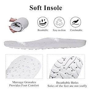 Haifago Men Non Slip Chef Shoes, Waterproof Oil Resistant Kitchen Work Clogs, Food Service Shoes for Restaurant Black