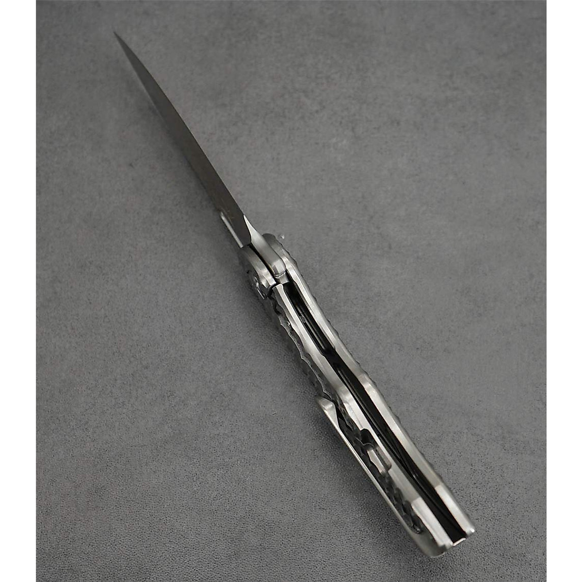 TwoSun M390 Blade TC4 Titanium Handle Pocket Folding Knife TS177 Maverick