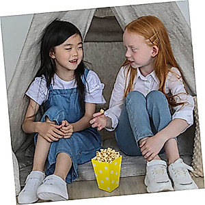 48pcs Popcorn Boxes Popcorn Box Mini Treat Boxes Charcuterie Containers Snack Container Disposable Popcorn Box Empty Popcorn Box Movie Night Party Favor Popcorn Serving Boxes