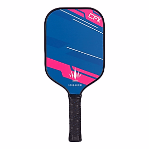 Strokovni CFX Premium Pickleball Paddle | STK Carbon Fiber | Elongated Handle | 16mm Thickness | USAPA Compliant | LITE Weight 8.1 Oz