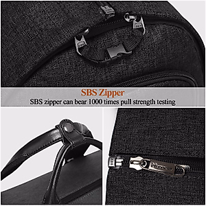 Suit Garment Bags for Men Travel, zalupri Convertible Carry on Garment Bags with Shoulder Strap - 2 in 1 Hanging Suitcase Suit Duffel Bag for Men Women, Black