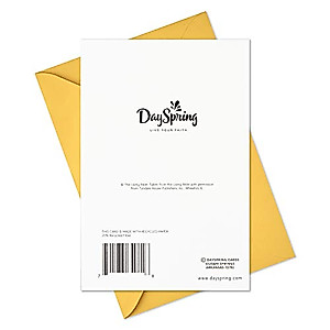 Hallmark DaySpring Religious Birthday Card (Blessings On Your Birthday)