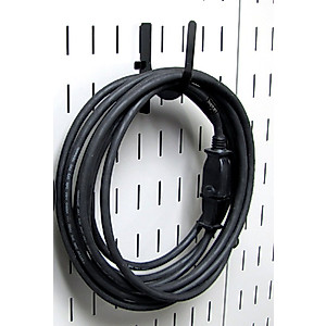 Wall Control KT-400-WRK B Slotted Tool Board Workstation Accessory Kit for Wall Control Pegboard Only, Black