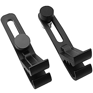 Drum Microphone Clip TAODAN 2PCS 11.6x2.3x4.6mm Microphone Securing Clips, Shockproof Musical Instrument Supplies, Lapel Microphone Clip, Lavalier Mic Clip