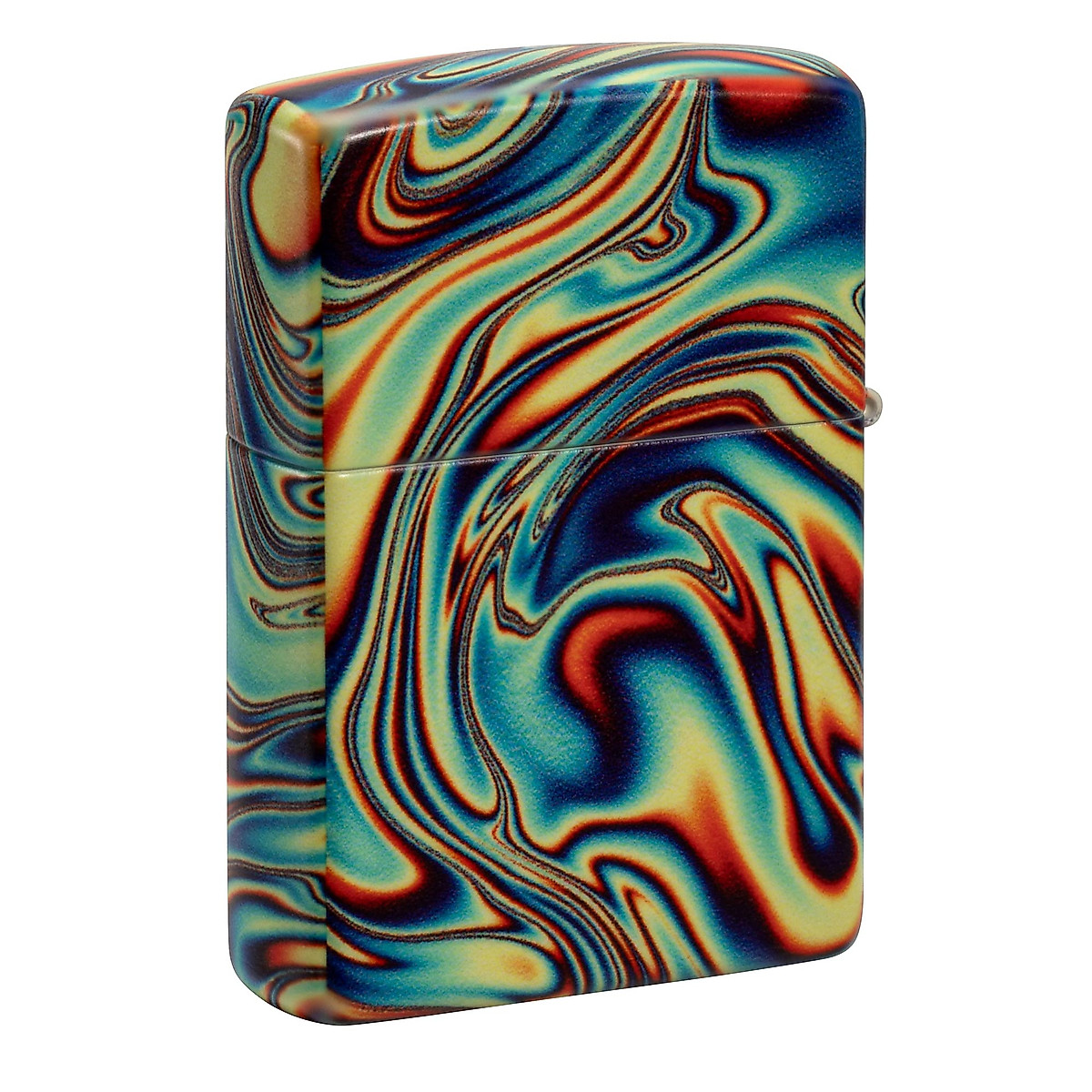 Zippo Colorful Swirl Design Glow in The Dark 540 Color Pocket Lighter