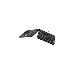 R-Go Tools Goldtouch Go!2 Mobile Wired Keyboard, Black (GTP-0044)