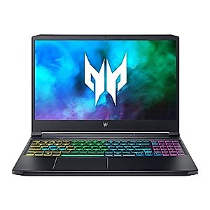 acer Predator Triton Laptop, 15.6" FHD IPS ~ Intel i7-11800H 8-Core ~ NVIDIA GeForce RTX 3060~16GB DDR4~512GB SSD ~ Backlit Keyboard ~ Thunderbolt 4 ~ Wi-Fi 6 ~ Win10 Pro WWC 32GB USB