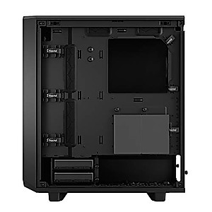Fractal Design FD-C-MES2C-01 Meshify 2 Compact Black Solid ATX Mid Tower Computer Case (Black)