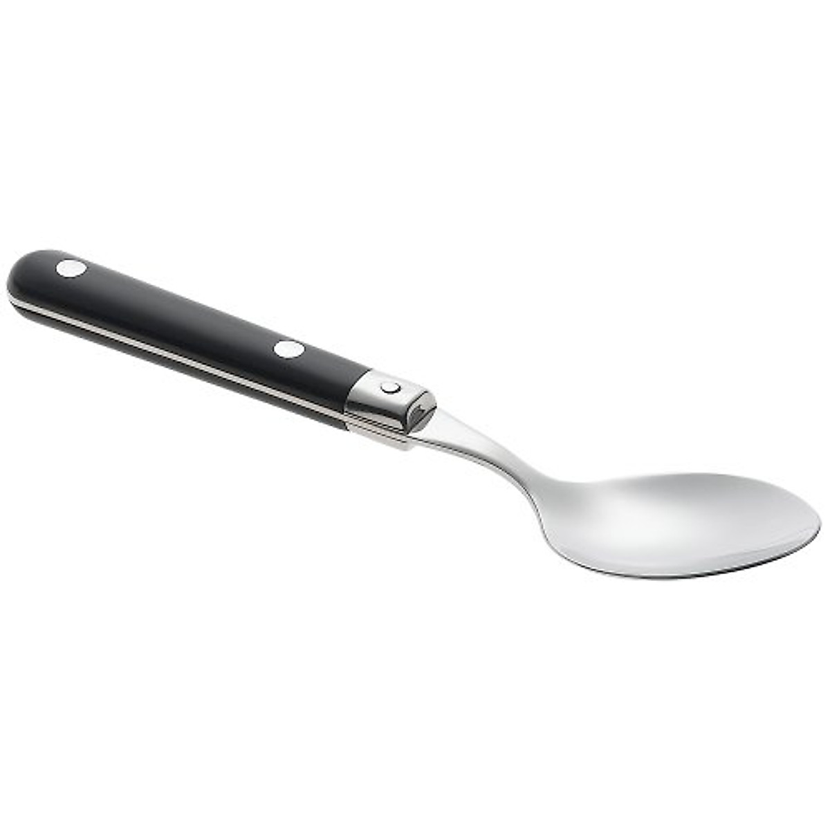 Ginkgo International Le Prix 20-Piece Stainless Steel Flatware Place Setting, Black, Service for 4