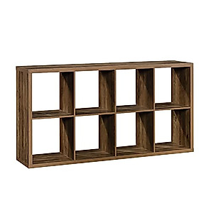 Sauder Miscellaneous Storage 8-Cube Organizer, L: 29.84" x W: 13.03" x H: 57.87", Rural Pine