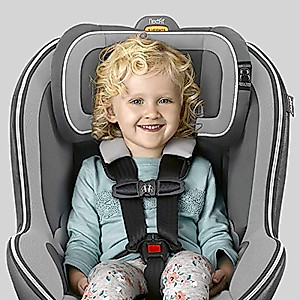 Chicco NextFit Zip Convertible Car Seat | Rear-Facing Seat for Infants 12-40 lbs. | Forward-Facing Toddler Car Seat 25-65 lbs. | Baby Travel Gear | Carbon