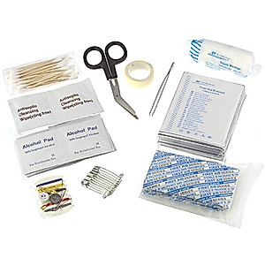 Travel Size First Aid Kit: 100 Piece Small First Aid Travel Bag Compact Lightweight & Portable Mini 1st Aid Box | Car Camping Backpacking Hiking School Office & Survival First Aid Supplies