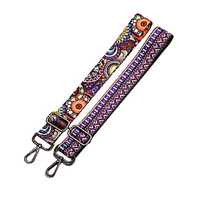 Women Cross-Body Strap Replacement Rivet Wide 3.8cm Wide Purse Strap Handbags Shoulder Bags Strap 78-140cm