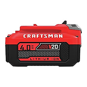 CRAFTSMAN V20 Lithium Ion Battery, 4.0-Amp Hour (CMCB204)