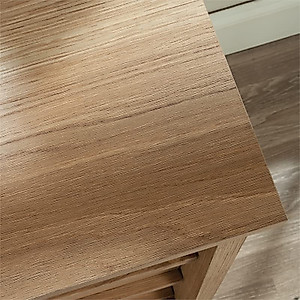 Sauder Trestle Engineered Wood 6 Drawer Dresser in Timber Oak