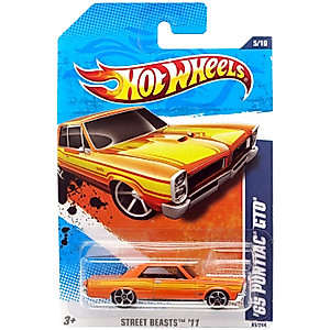 2011 Hot Wheels '65 Pontiac GTO Orange #85/244
